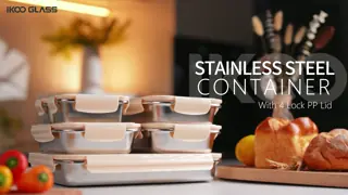 stackable stainless food containers