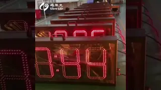 Electronic Fuel Price Sign
