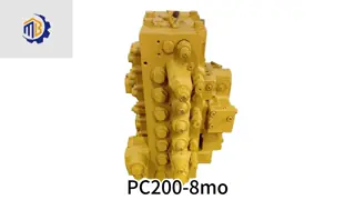 PC200-8MO 723-46-29100 723-47-29100 Excavator Hydraulic Valve OEM Main Control Valve Yellow