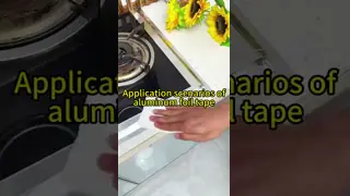 Aluminium Foil Tape for High-temperature Resistance Kitchen Sink Waterproofing