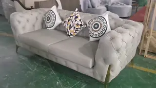 Luxury Italian Leather Sofa for Small Modern Living Rooms