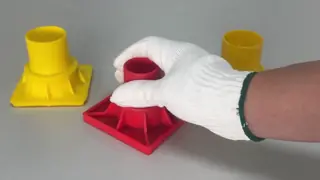 A Closer Look: Convenient Rebar Safety Caps Lightweight And Durable For Construction Sites