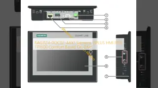 TP1500 Comfort HMI Rugged Industrial Touchscreen Display
