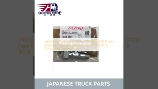 HINO Truck Pump Overflow Valve 090310 0500 Replacement