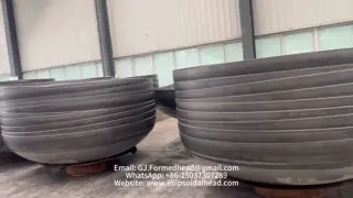 ASME Certified Carbon Steel Tank Heads for Storage Vessels from China Manufacturer