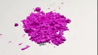 pink powder for colored detergent powder making