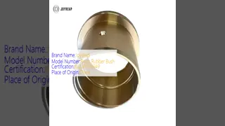 Marine Brass Rubber Bearings for Smooth Water Lubrication
