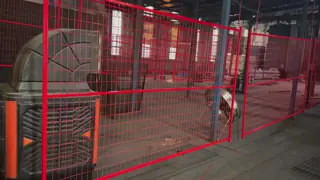 Durable 2.9m Temporary Fence for Canadian Sites
