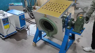 Portable Induction Melting Furnace High Efficiency Metal Melter