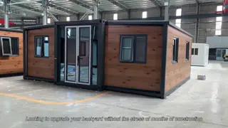 Expandable Container House Modern Garden Studio Solution