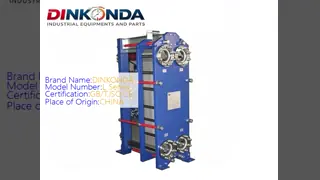 DINKONDA Laser Semi Welded Plate Heat Exchanger Solution