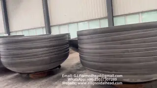 Stainless Steel Dished End from China Manufacturer with Beveling Edge