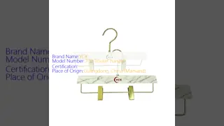Premium Non Slip Trouser Hangers for Hotels and Retail