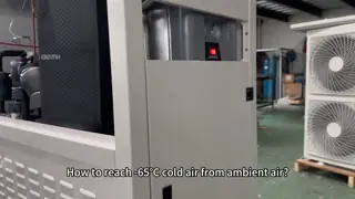 ltra-low Temp Storage: YM34E1G Cascade Refrigeration Unit Down to -65°C