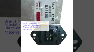Hino 700 Fan Blower Resistor S871381230 Fix AC Issues