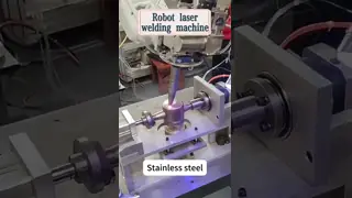 Stainless Steel Is Precisely Welded with a Robotic Laser Welding Machine