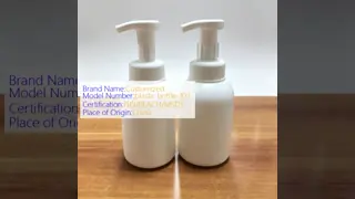 400ml HDPE Foam Bottle Premium Cosmetic Packaging