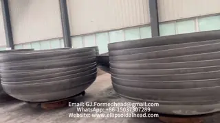 ASME Certified Stainless Steel Joggled Head from Henan Guojiang Precision Formed Head Factory