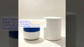 Premium HDPE Cosmetic Jars 200ml and 500ml for Creams