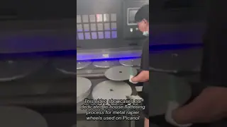 Precision Metal Rapier Wheel Flattening — In-House Machining