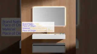 Modern Anti Fog LED Bathroom Mirror Upgrade