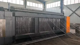 2 X 1 X 1 m Hexagonal 8 X 10 cm Galvanized Gabion Wire Mesh Basket