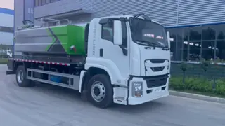 Isuzu 4x2 Sewage Suction Truck