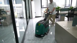 MZL F30 Compact Battery Floor Scrubber for Fast Cleaning