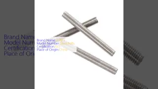 High Strength Super Duplex Stud Bolts for Marine Industry
