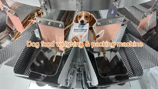 Automatic Strip Pet Food Weighing & Packaging Machine