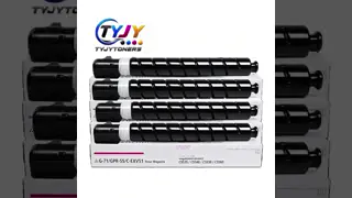 Bright Color Reproduction Even Toner Layering Canon NPG‑71 Toner Cartridge For iR‑ADV C5535 C5540