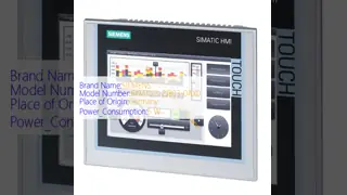 KTP900 Basic Panel Industrial HMI Touchscreen Display