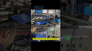 Single & Double Layer Roof Panel Stacker-Customizable to Match Your Existing Forming Machine