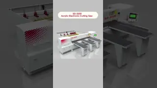 Cutting acrylic sheet