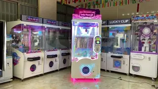 Lucky Planet S (60 Clips) Coin Operated Game Machine, High Profit for Mall Arcade Amusem