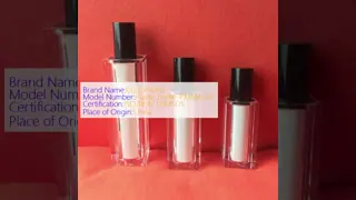 Premium Square Acrylic Lotion Bottles for Cosmetic Packaging