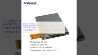 ILI9488 TFT LCD Touch Display Module Review