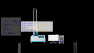 High Precision Single Column Tensile Testing Machine