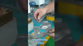 Welding carbon steel with capacitor projection welder