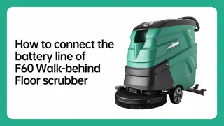 MZL F60A Commercial Floor Scrubber High Efficiency Cleaning
