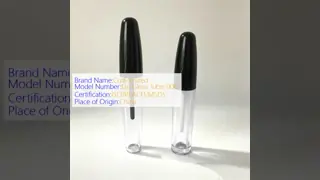 Premium Round Lip Gloss Tubes for Cosmetic Packaging