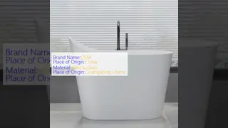 Luxury Small Freestanding Bathtub For Compact Bathrooms