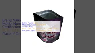 Custom Smell Proof Mylar Bags for Premium Packaging