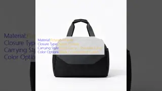 Durable Lightweight Gym and Travel Duffel Bag