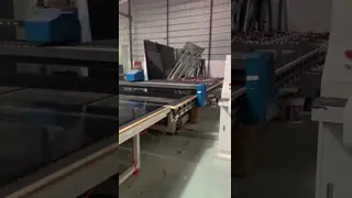 CNC glass cutting line machine 操作