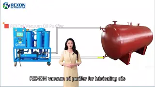 REXON TYA Vacuum Lubricating Oil Purifier Voice Introduction for Oil Treatment Process