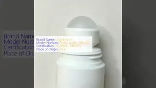 Custom 50ml Deodorant Roll on Bottle Factory Direct