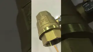 Manual brass ball valve