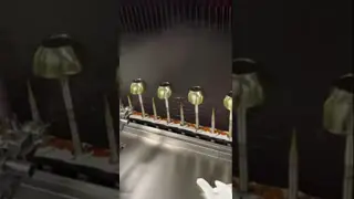 Automatic Spray Coating Machine for Cosmetic Bottle Caps