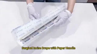 Surgical incise dressing with iodine